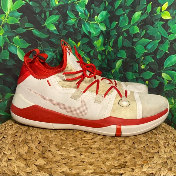Nike | Shoes | Nike Kobe Red White Exodus | Poshmark